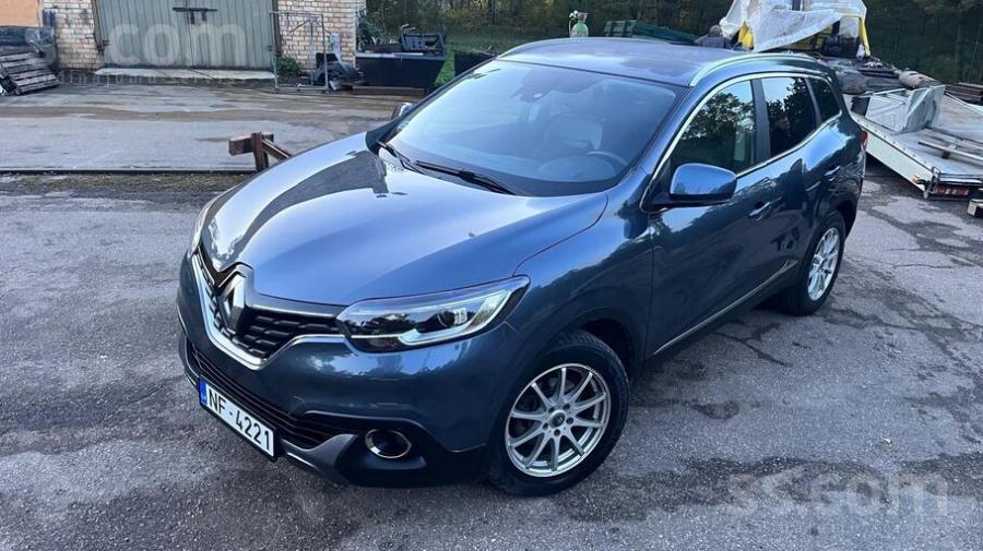 Zils Renault Kadjar 2015 Rīga, ar dzinēja tilpumu 1.50 L un nobraukumu 231 tūkst. km par 8300 €, foto 9 vietnē AUTOMOTO.COM.LV