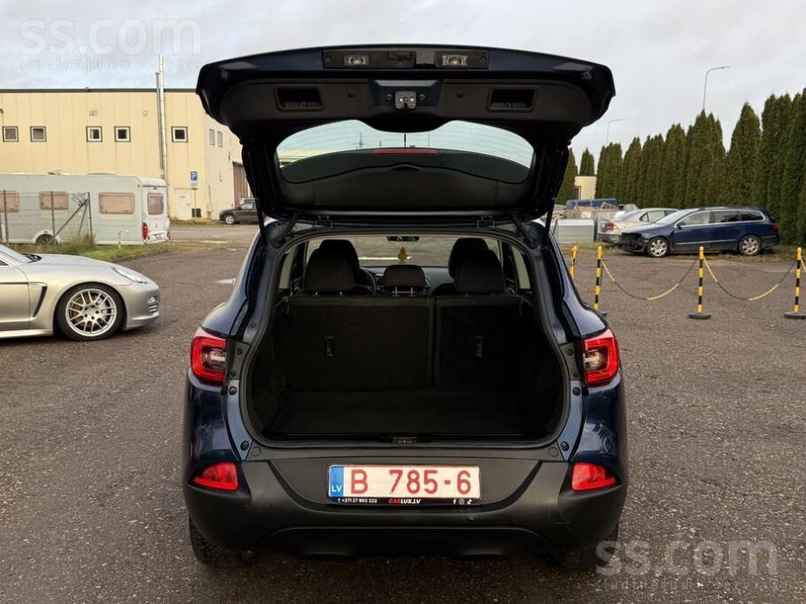 Zils Renault Kadjar 2015 Liepāja, ar dzinēja tilpumu 1.20 L un nobraukumu 122 tūkst. km par 6990 €, foto 8 vietnē AUTOMOTO.COM.LV