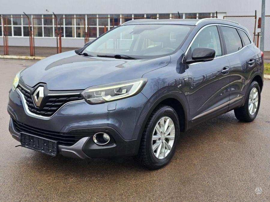 Zils Renault Kadjar 2016 Rokiškis, ar dzinēja tilpumu 1.20 L un nobraukumu 110 tūkst. km par 7250 €, foto 1 vietnē AUTOMOTO.COM.LV