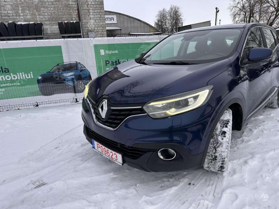 Zils Renault Kadjar 2016 Marijampole, ar dzinēja tilpumu 1.20 L un nobraukumu 175 tūkst. km par 7700 €, foto 1 vietnē AUTOMOTO.COM.LV
