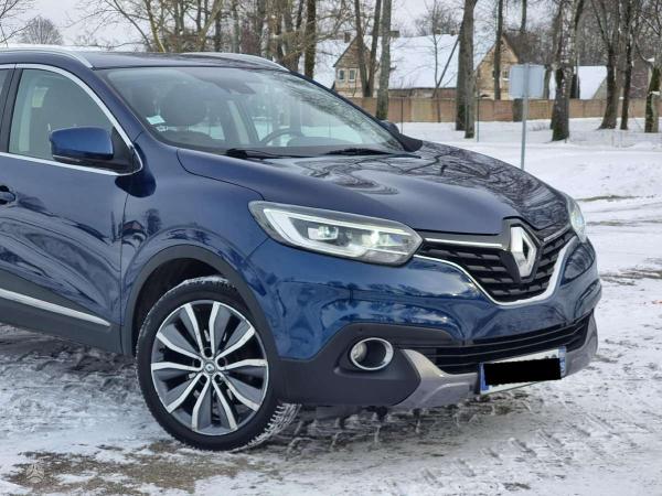 Синий Рено Kadjar 2016 в Таураге, объемом двигателя 1.20 л и пробегом 170 тыс. км за 7400 €, фото 1 на AUTOMOTO.COM.LV