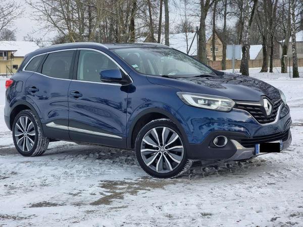Синий Рено Kadjar 2016 в Таураге, объемом двигателя 1.20 л и пробегом 170 тыс. км за 7400 €, фото 2 на AUTOMOTO.COM.LV