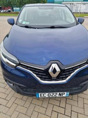 Синий Рено Kadjar 2016 в Каунас, объемом двигателя 1.20 л и пробегом 184 тыс. км за 6900 €, фото  на AUTOMOTO.COM.LV