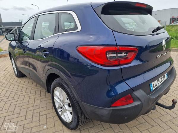Blue Renault Kadjar 2016 in Kaunas, with an engine capacity of 1.20 L and mileage of 184 thousand km for 6900 €, photo 5 on AUTOMOTO.COM.LV