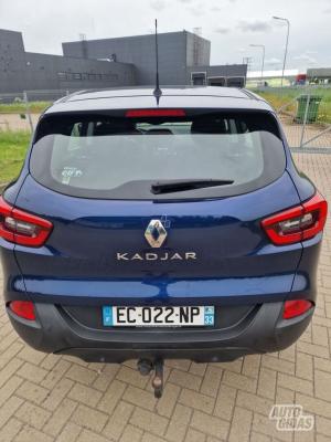 Blue Renault Kadjar 2016 in Kaunas, with an engine capacity of 1.20 L and mileage of 184 thousand km for 6900 €, photo 8 on AUTOMOTO.COM.LV