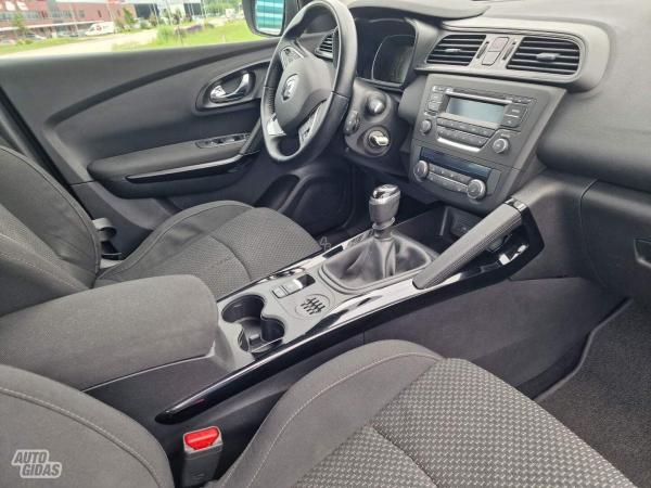 Blue Renault Kadjar 2016 in Kaunas, with an engine capacity of 1.20 L and mileage of 184 thousand km for 6900 €, photo 10 on AUTOMOTO.COM.LV