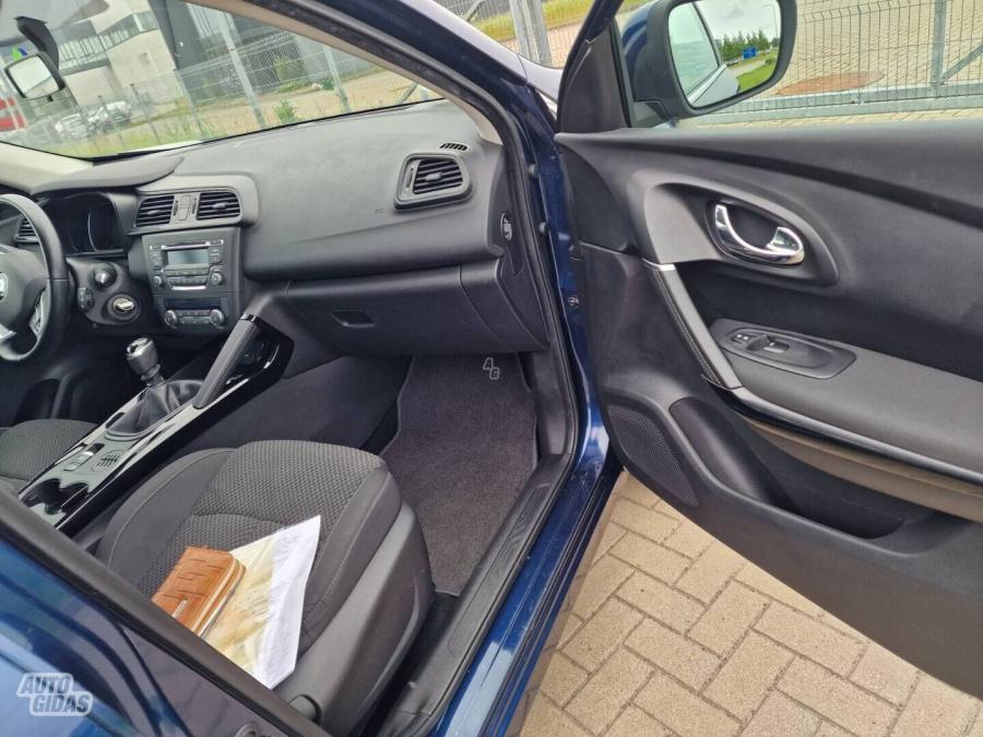 Blue Renault Kadjar 2016 in Kaunas, with an engine capacity of 1.20 L and mileage of 184 thousand km for 6900 €, photo 25 on AUTOMOTO.COM.LV
