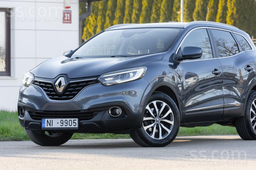 Синий Рено Kadjar 2016 в Елгава, объемом двигателя 1.60 л и пробегом 0 тыс. км за 7850 €, фото 3 на AUTOMOTO.COM.LV