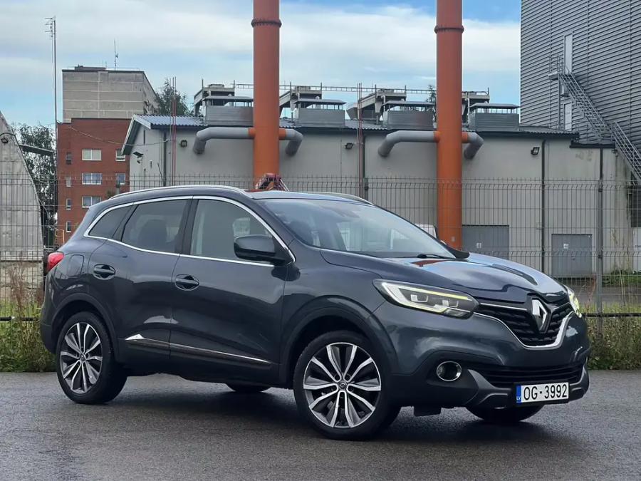 Zils Renault Kadjar 2016 Jelgava, ar dzinēja tilpumu 1.20 L un nobraukumu 157 tūkst. km par 9800 €, foto 1 vietnē AUTOMOTO.COM.LV
