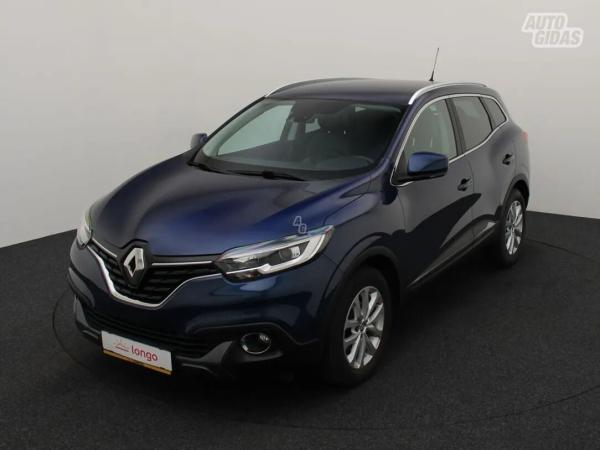 Blue Renault Kadjar 2016 in Vilnius, with an engine capacity of 1.20 L and mileage of 166 thousand km for 9099 €, photo 1 on AUTOMOTO.COM.LV