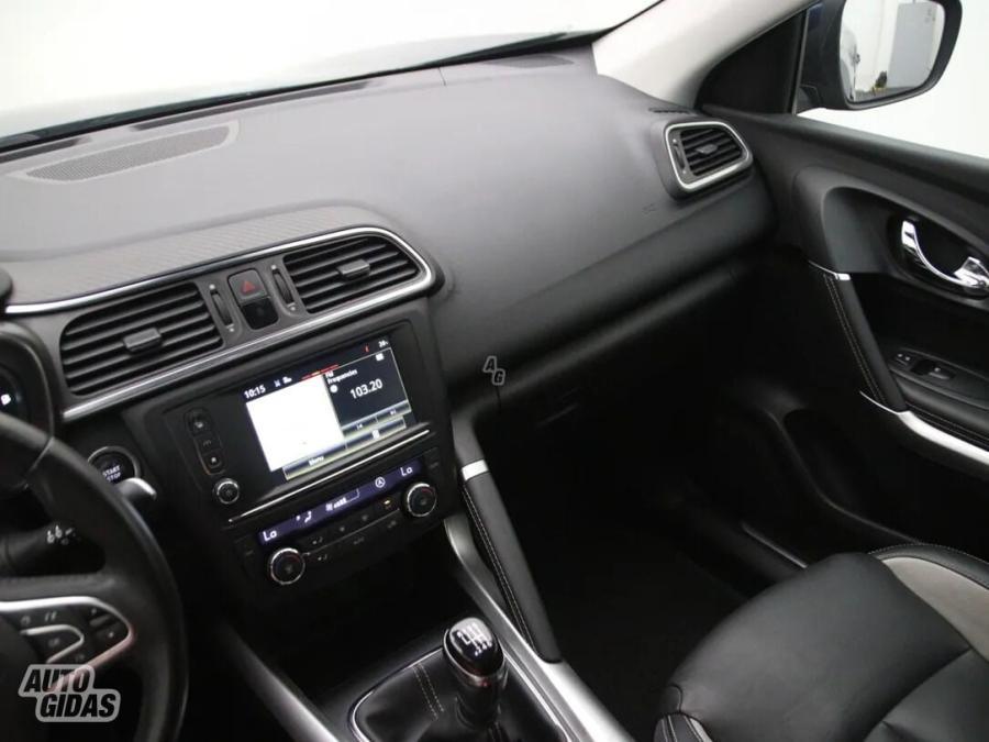 Синий Рено Kadjar 2016 в Вильнюс, объемом двигателя 1.20 л и пробегом 166 тыс. км за 9099 €, фото 22 на AUTOMOTO.COM.LV