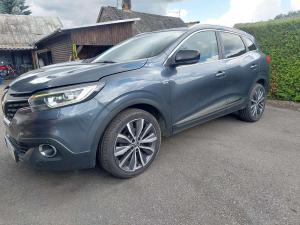 Blue Renault Kadjar 2016 in Panevezys, with an engine capacity of 1.46 L and mileage of 310 thousand km for 7950 €, photo  on AUTOMOTO.COM.LV