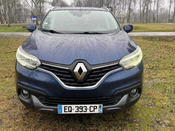 Blue Renault Kadjar 2017 in Taurage, with an engine capacity of 1.20 L and mileage of 136 thousand km for 8550 €, photo 5 on AUTOMOTO.COM.LV