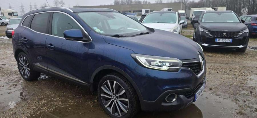 Синий Рено Kadjar 2017 в Каунас, объемом двигателя 1.46 л и пробегом 120 тыс. км за 12463 €, фото 2 на AUTOMOTO.COM.LV