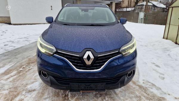 Blue Renault Kadjar 2017 in Marijampole, with an engine capacity of 1.46 L and mileage of 122 thousand km for 10500 €, photo 2 on AUTOMOTO.COM.LV