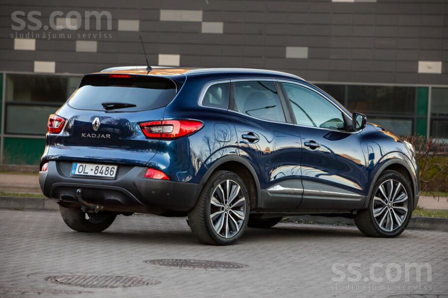 Zils Renault Kadjar 2017 Jelgava, ar dzinēja tilpumu 1.20 L un nobraukumu 0 tūkst. km par 9990 €, foto 4 vietnē AUTOMOTO.COM.LV