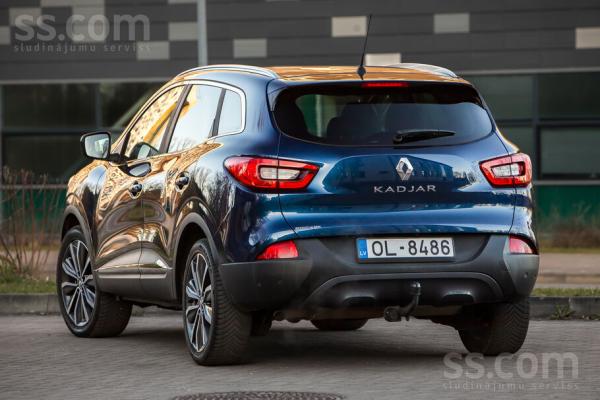 Синий Рено Kadjar 2017 в Елгава, объемом двигателя 1.20 л и пробегом 0 тыс. км за 9990 €, фото 4 на AUTOMOTO.COM.LV