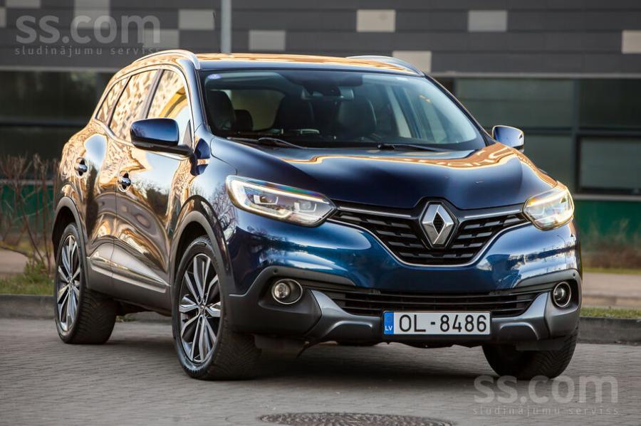 Zils Renault Kadjar 2017 Jelgava, ar dzinēja tilpumu 1.20 L un nobraukumu 0 tūkst. km par 9990 €, foto 9 vietnē AUTOMOTO.COM.LV