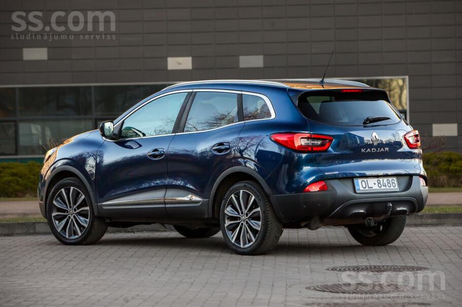 Zils Renault Kadjar 2017 Jelgava, ar dzinēja tilpumu 1.20 L un nobraukumu 0 tūkst. km par 9990 €, foto 11 vietnē AUTOMOTO.COM.LV