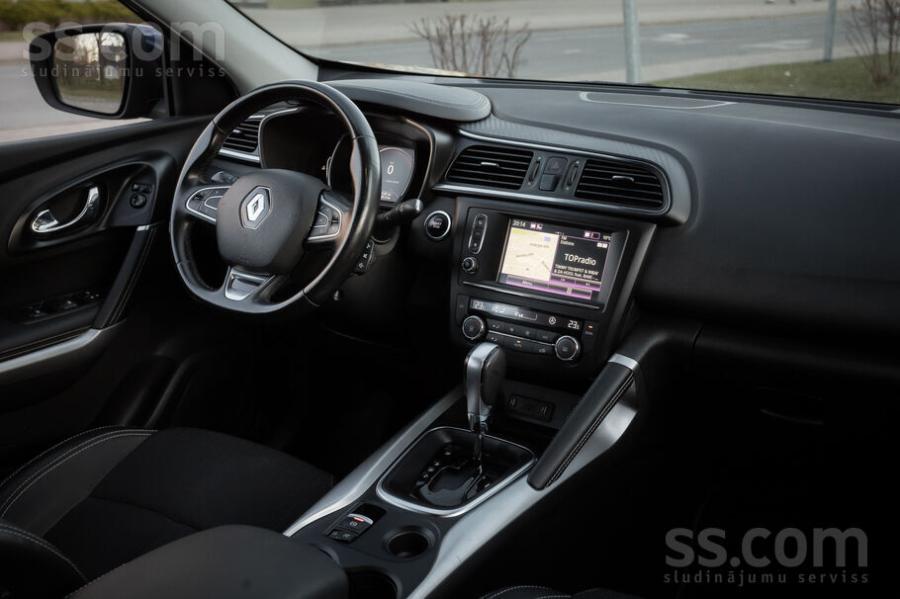 Zils Renault Kadjar 2017 Jelgava, ar dzinēja tilpumu 1.20 L un nobraukumu 0 tūkst. km par 9990 €, foto 14 vietnē AUTOMOTO.COM.LV