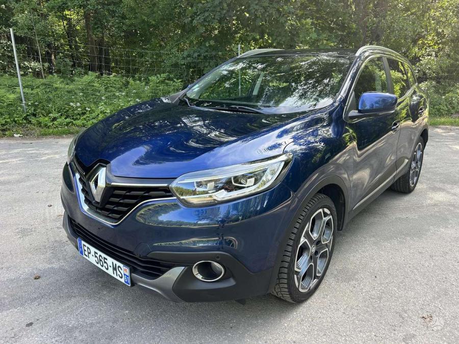 Синий Рено Kadjar 2017 в Таураге, объемом двигателя 1.20 л и пробегом 110 тыс. км за 8450 €, фото 1 на AUTOMOTO.COM.LV