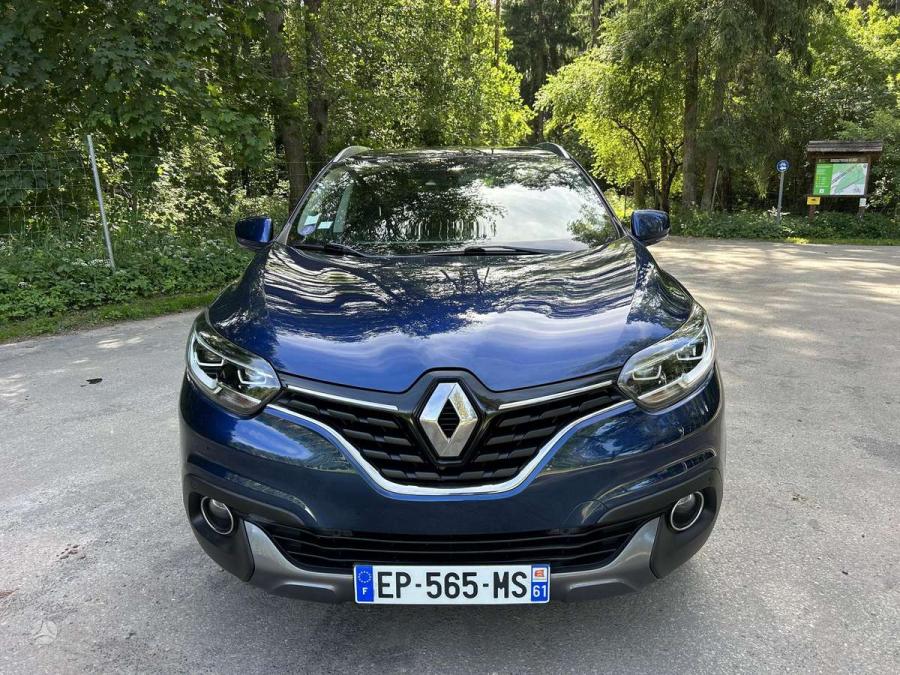 Синий Рено Kadjar 2017 в Таураге, объемом двигателя 1.20 л и пробегом 110 тыс. км за 8450 €, фото 3 на AUTOMOTO.COM.LV