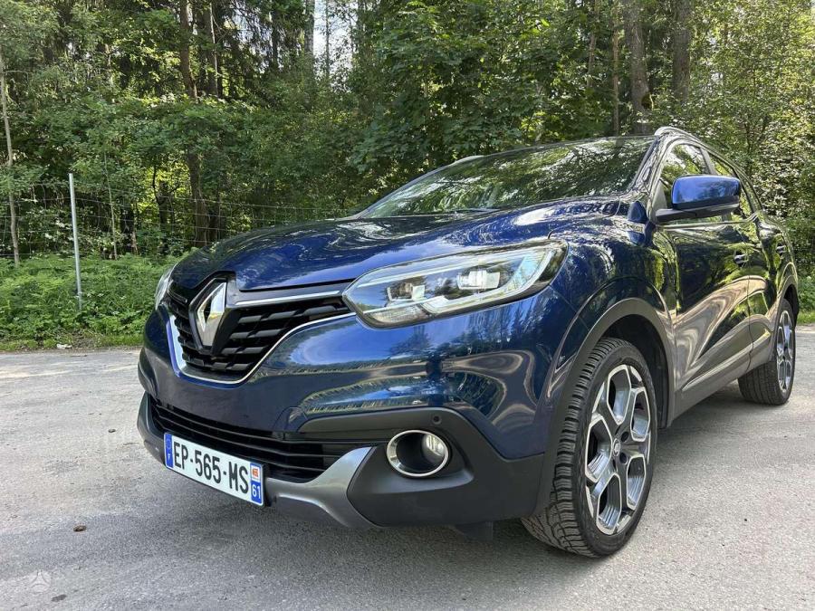 Синий Рено Kadjar 2017 в Таураге, объемом двигателя 1.20 л и пробегом 110 тыс. км за 8450 €, фото 10 на AUTOMOTO.COM.LV
