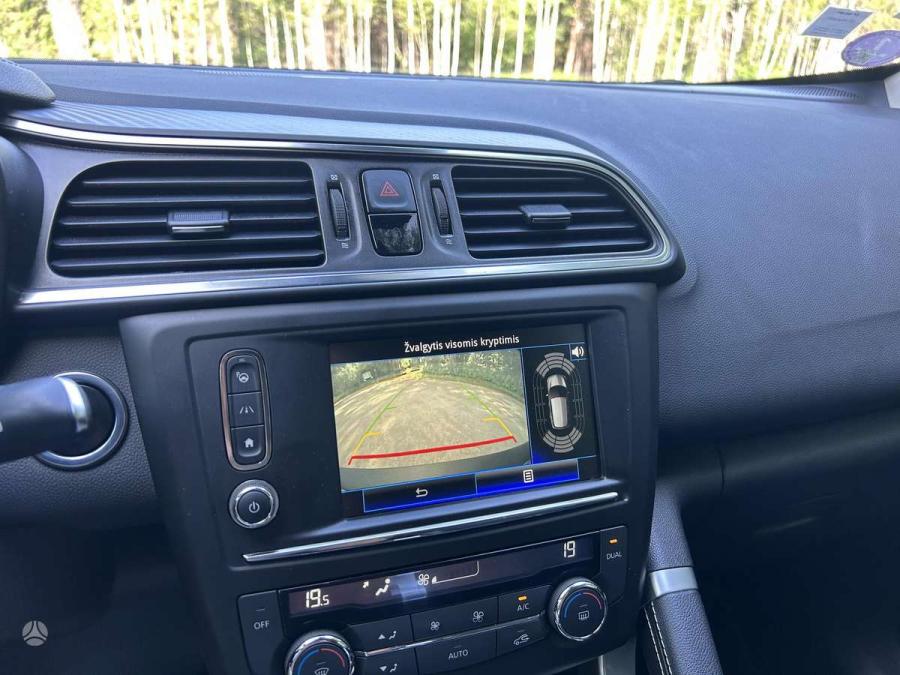 Синий Рено Kadjar 2017 в Таураге, объемом двигателя 1.20 л и пробегом 110 тыс. км за 8450 €, фото 23 на AUTOMOTO.COM.LV