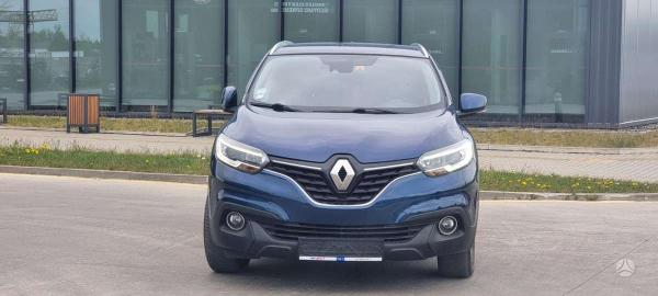 Blue Renault Kadjar 2017 in Siauliai, with an engine capacity of 1.50 L and mileage of 186 thousand km for 8500 €, photo 3 on AUTOMOTO.COM.LV