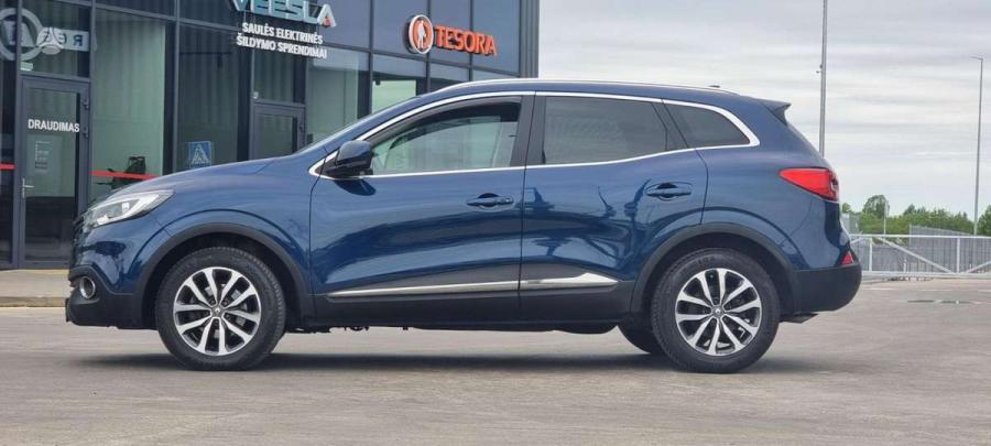 Zils Renault Kadjar 2017 Šauļi, ar dzinēja tilpumu 1.50 L un nobraukumu 186 tūkst. km par 8500 €, foto 6 vietnē AUTOMOTO.COM.LV