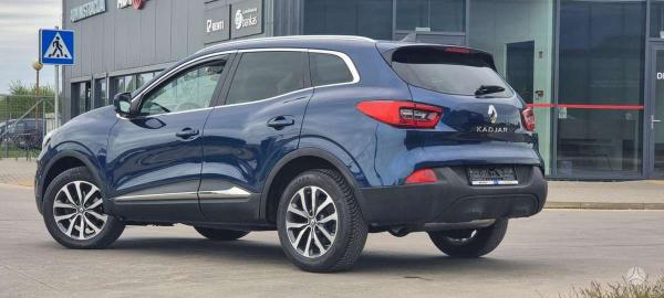 Blue Renault Kadjar 2017 in Siauliai, with an engine capacity of 1.50 L and mileage of 186 thousand km for 8500 €, photo 8 on AUTOMOTO.COM.LV