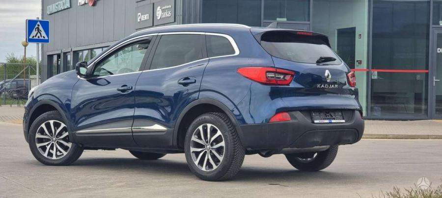Zils Renault Kadjar 2017 Šauļi, ar dzinēja tilpumu 1.50 L un nobraukumu 186 tūkst. km par 8500 €, foto 9 vietnē AUTOMOTO.COM.LV
