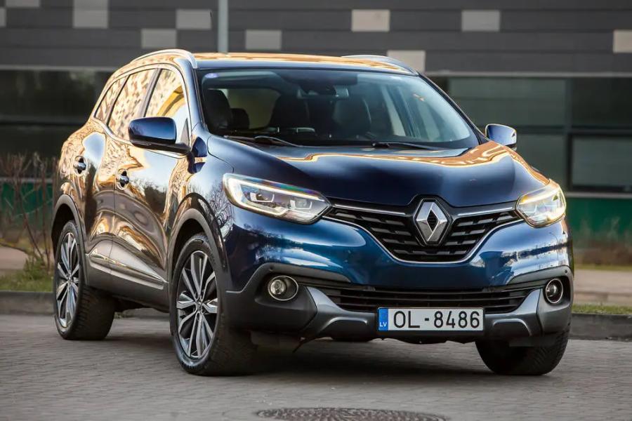 Zils Renault Kadjar 2017 Jelgava, ar dzinēja tilpumu 1.20 L un nobraukumu 155 tūkst. km par 9990 €, foto 1 vietnē AUTOMOTO.COM.LV