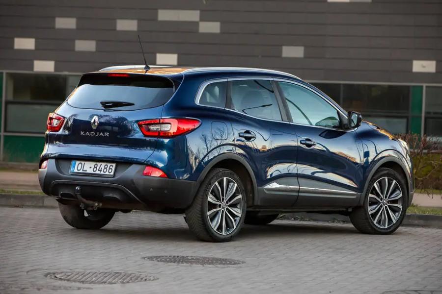 Zils Renault Kadjar 2017 Jelgava, ar dzinēja tilpumu 1.20 L un nobraukumu 155 tūkst. km par 9990 €, foto 5 vietnē AUTOMOTO.COM.LV