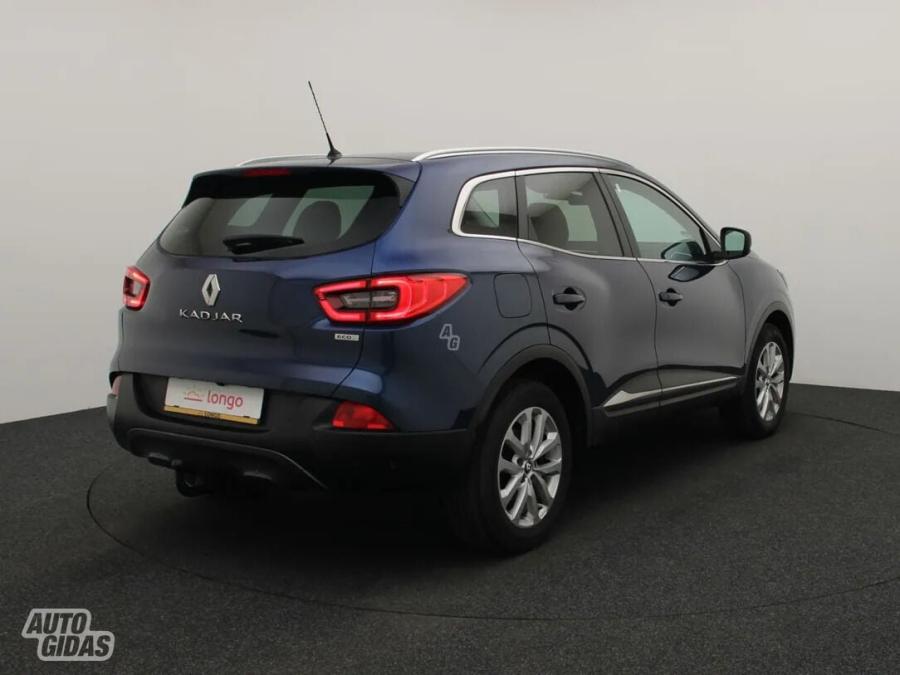 Синий Рено Kadjar 2017 в Вильнюс, объемом двигателя 1.50 л и пробегом 193 тыс. км за 10999 €, фото 9 на AUTOMOTO.COM.LV