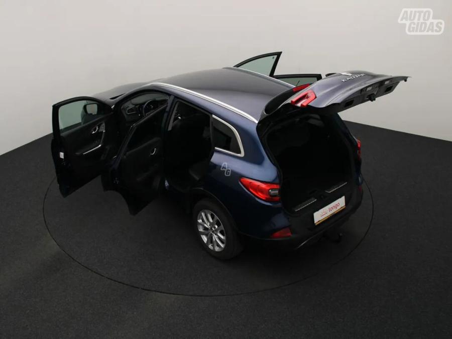 Синий Рено Kadjar 2017 в Вильнюс, объемом двигателя 1.50 л и пробегом 193 тыс. км за 10999 €, фото 14 на AUTOMOTO.COM.LV