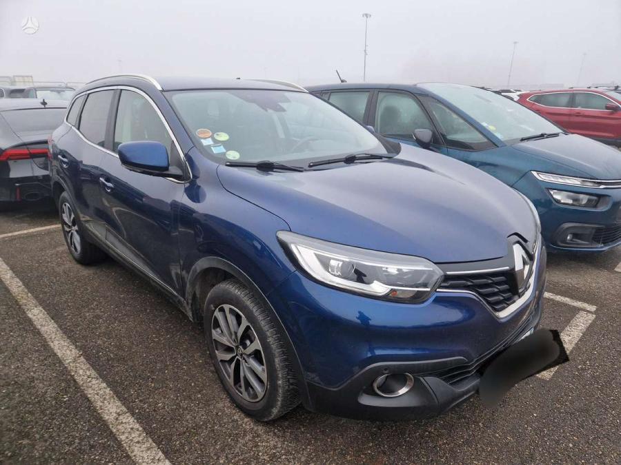 Zils Renault Kadjar 2018 Viļņa, ar dzinēja tilpumu 1.46 L un nobraukumu 230 tūkst. km par 8700 €, foto 1 vietnē AUTOMOTO.COM.LV
