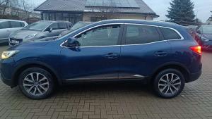 Blue Renault Kadjar 2018 in Taurage, with an engine capacity of 1.20 L and mileage of 196 thousand km for 7400 €, photo 5 on AUTOMOTO.COM.LV