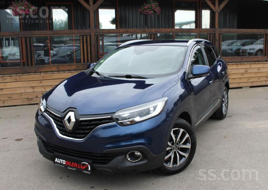 Синий Рено Kadjar 2018 в Рига, объемом двигателя 1.50 л и пробегом 0 тыс. км за 9650 €, фото 1 на AUTOMOTO.COM.LV