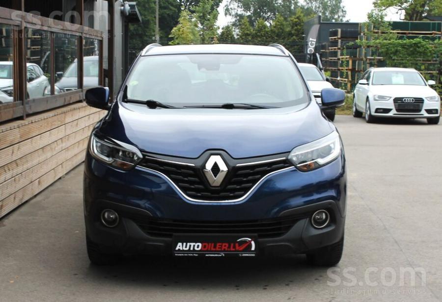 Синий Рено Kadjar 2018 в Рига, объемом двигателя 1.50 л и пробегом 0 тыс. км за 9650 €, фото 3 на AUTOMOTO.COM.LV