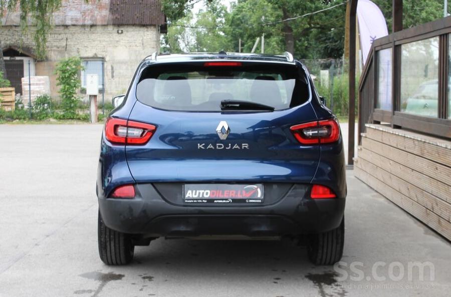 Синий Рено Kadjar 2018 в Рига, объемом двигателя 1.50 л и пробегом 0 тыс. км за 9650 €, фото 7 на AUTOMOTO.COM.LV