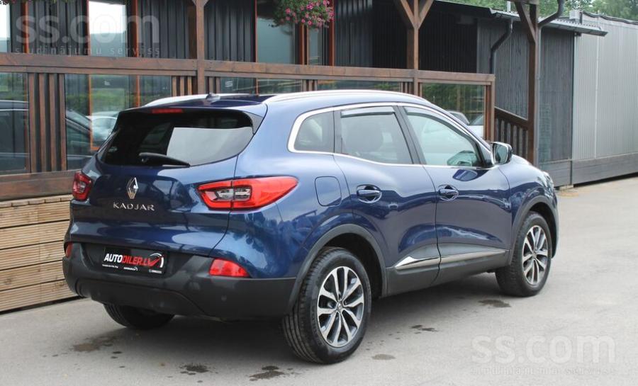Синий Рено Kadjar 2018 в Рига, объемом двигателя 1.50 л и пробегом 0 тыс. км за 9650 €, фото 9 на AUTOMOTO.COM.LV