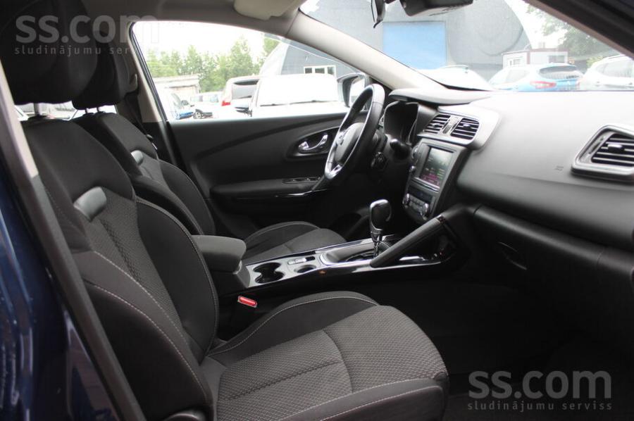 Синий Рено Kadjar 2018 в Рига, объемом двигателя 1.50 л и пробегом 0 тыс. км за 9650 €, фото 12 на AUTOMOTO.COM.LV