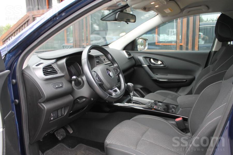Синий Рено Kadjar 2018 в Рига, объемом двигателя 1.50 л и пробегом 0 тыс. км за 9650 €, фото 14 на AUTOMOTO.COM.LV