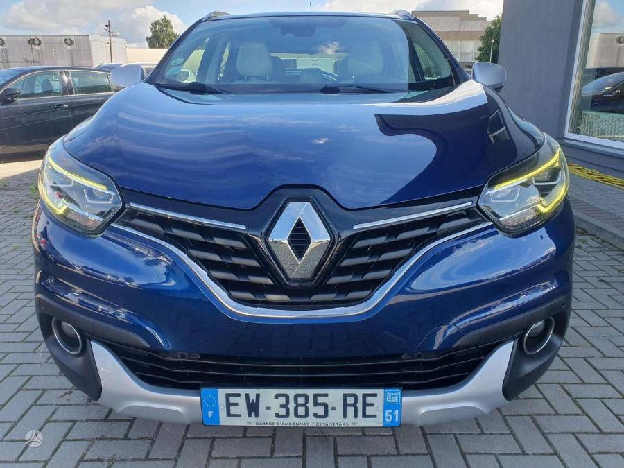 Zils Renault Kadjar 2018 Tauragė, ar dzinēja tilpumu 1.60 L un nobraukumu 274 tūkst. km par 8950 €, foto 3 vietnē AUTOMOTO.COM.LV