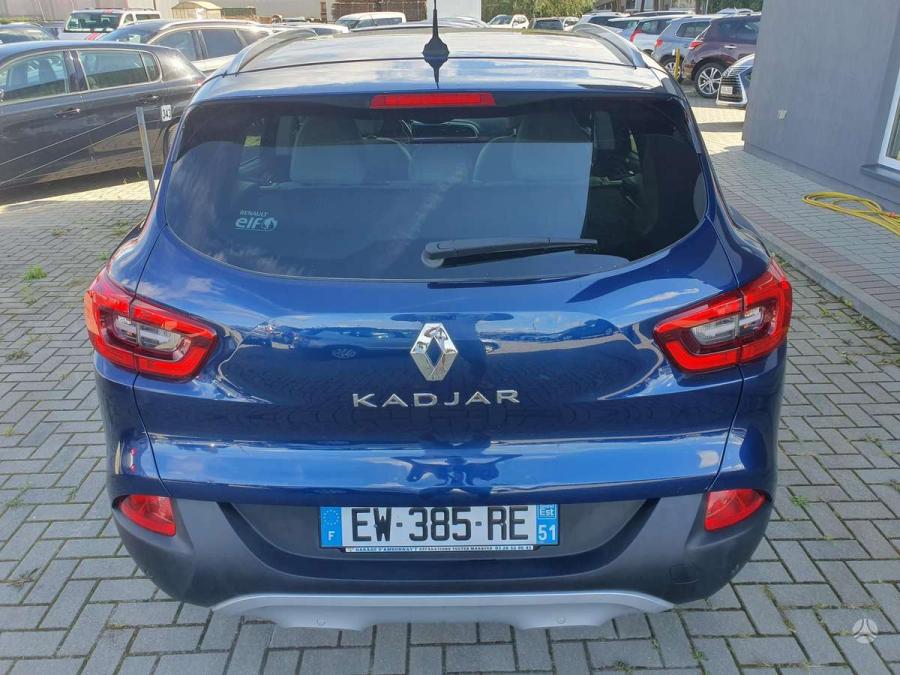 Zils Renault Kadjar 2018 Tauragė, ar dzinēja tilpumu 1.60 L un nobraukumu 274 tūkst. km par 8950 €, foto 15 vietnē AUTOMOTO.COM.LV