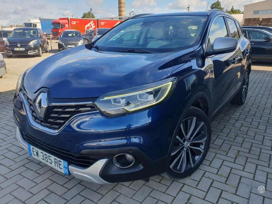 Zils Renault Kadjar 2018 Tauragė, ar dzinēja tilpumu 1.60 L un nobraukumu 274 tūkst. km par 8950 €, foto 16 vietnē AUTOMOTO.COM.LV