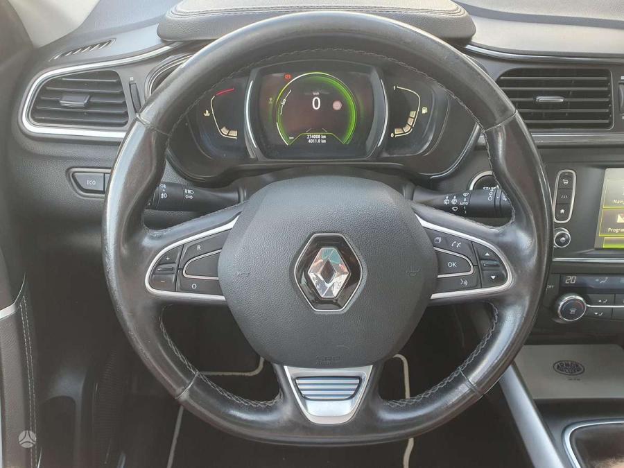 Zils Renault Kadjar 2018 Tauragė, ar dzinēja tilpumu 1.60 L un nobraukumu 274 tūkst. km par 8950 €, foto 29 vietnē AUTOMOTO.COM.LV