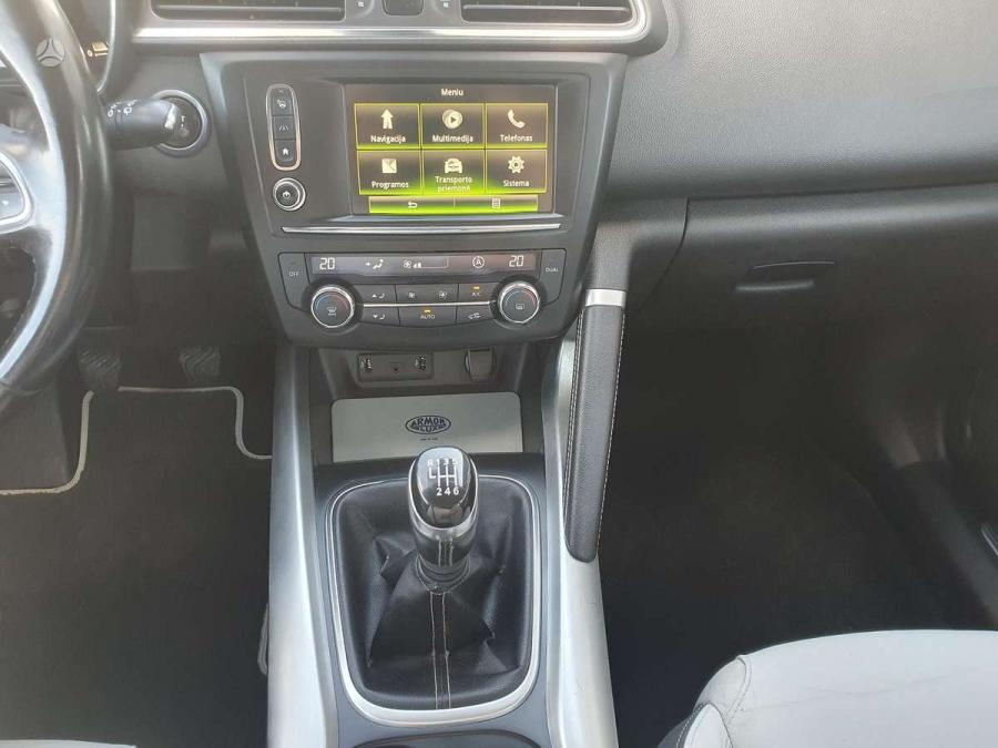 Zils Renault Kadjar 2018 Tauragė, ar dzinēja tilpumu 1.60 L un nobraukumu 274 tūkst. km par 8950 €, foto 32 vietnē AUTOMOTO.COM.LV