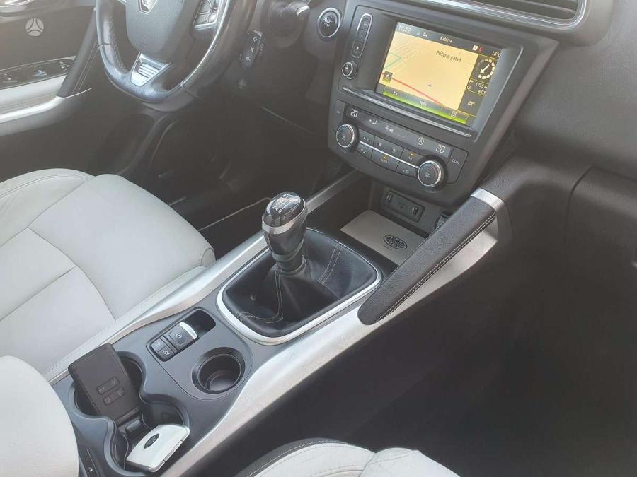 Zils Renault Kadjar 2018 Tauragė, ar dzinēja tilpumu 1.60 L un nobraukumu 274 tūkst. km par 8950 €, foto 42 vietnē AUTOMOTO.COM.LV